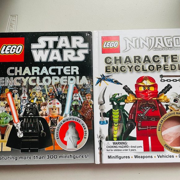 Lego | Other | Dk Lego Characters Encyclopedia Ninjagostar Wars Lot Of ...